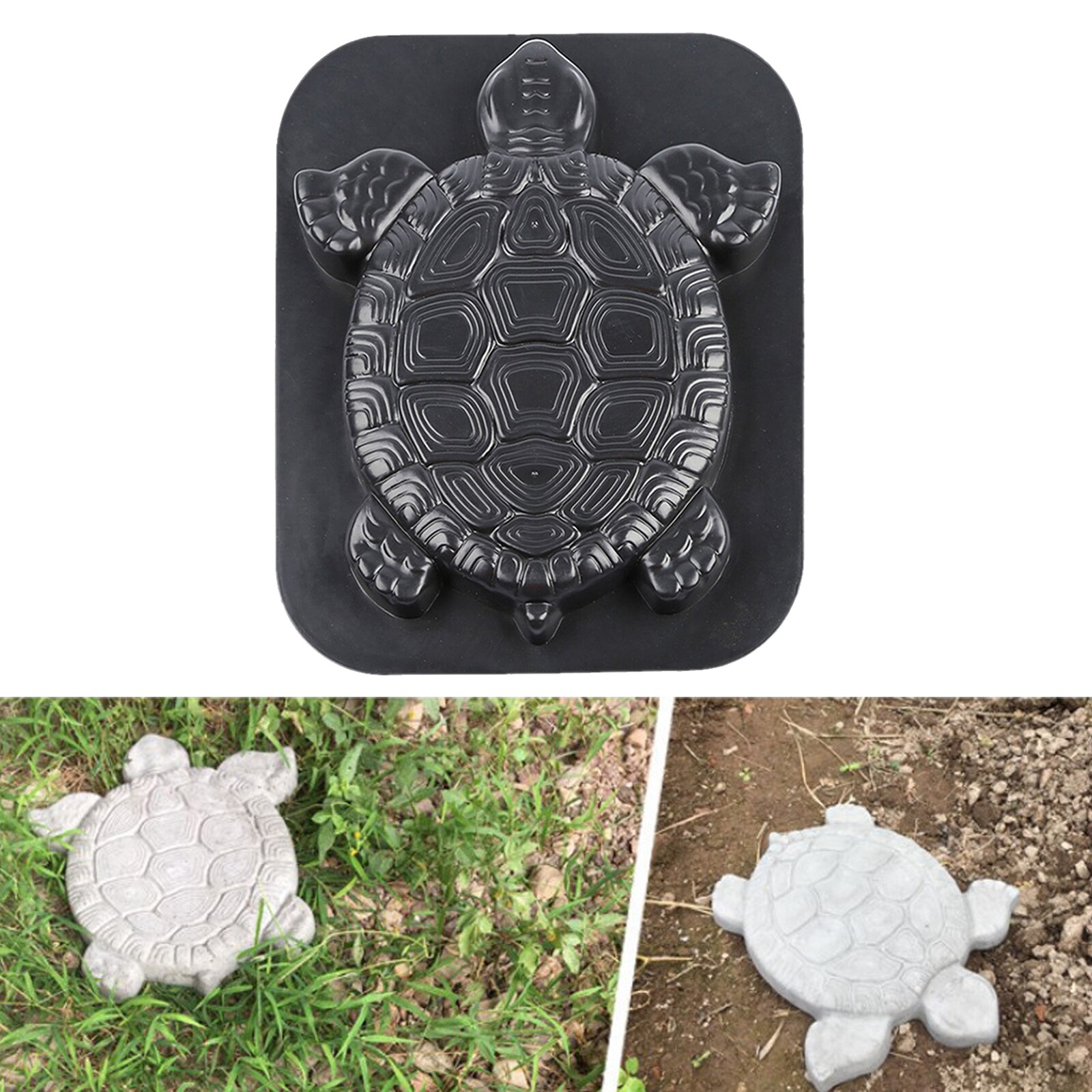 Walk Maker Mold DIY Garden Turtle Shape Stepping S... – Vicedeal