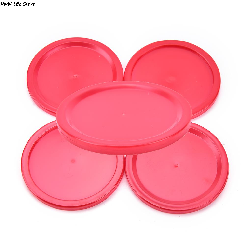Mini 5 pcs/set 50 mm 2-inch Durable Red Air Hockey... – Grandado
