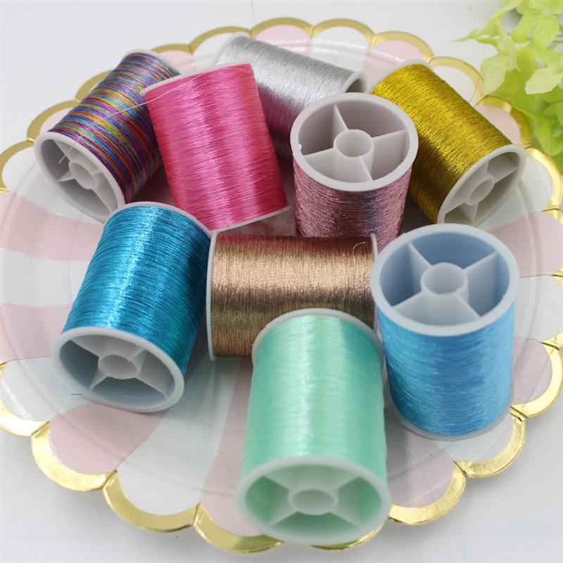 Metallic Embroidery Thread DIY Portable Household ... – Grandado