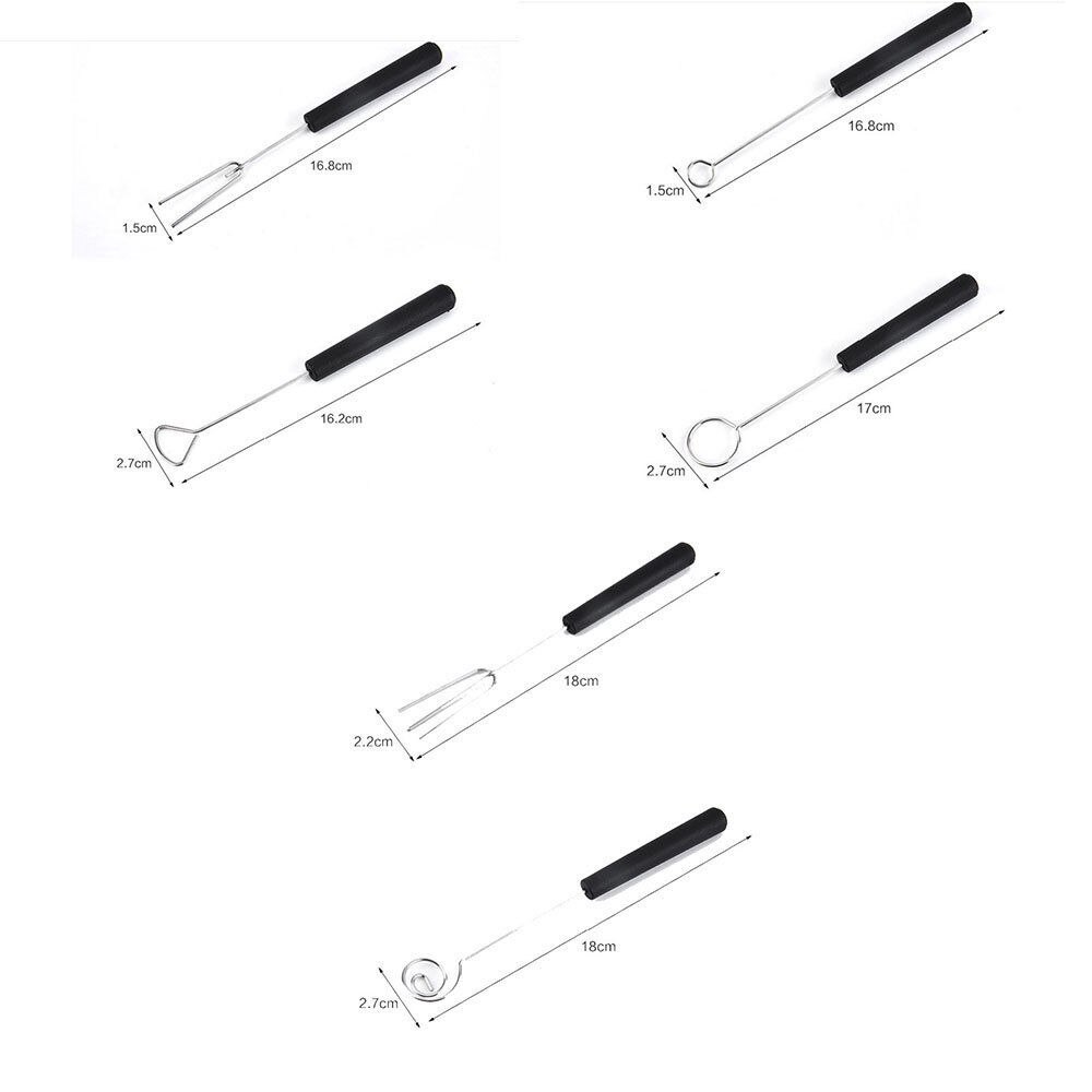 6Pcs/Set Chocolate Dipping Tool Stainless Steel Ch... – Vicedeal