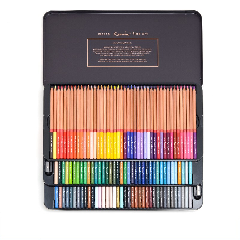 Marco 24/36/48/72/100/120 Kleur Potlood Aquarel Ol... – Grandado