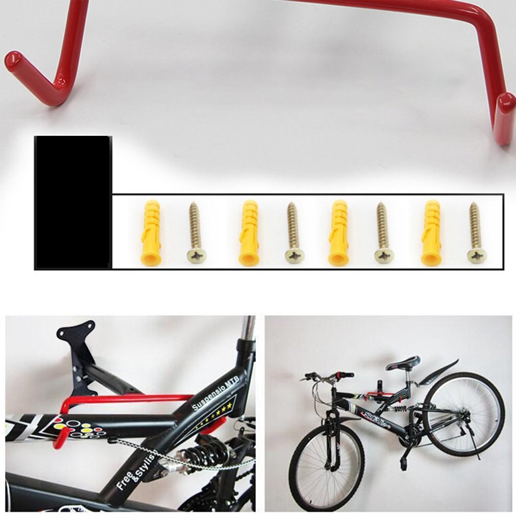 Fahrrad Lagerung Halter Rack Stehen Garage Bike Wa... – Vicedeal
