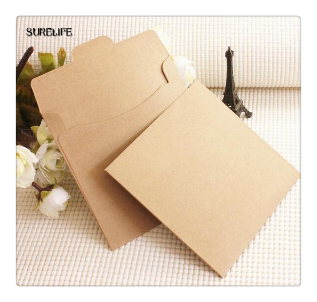 50/100Pcs Brown Vintage Kraft Paper CD Paper Envel... – Vicedeal