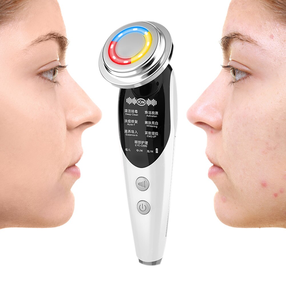 7 in 1 Skin Tightening Mesotherapy LED Photon Skin... – Grandado