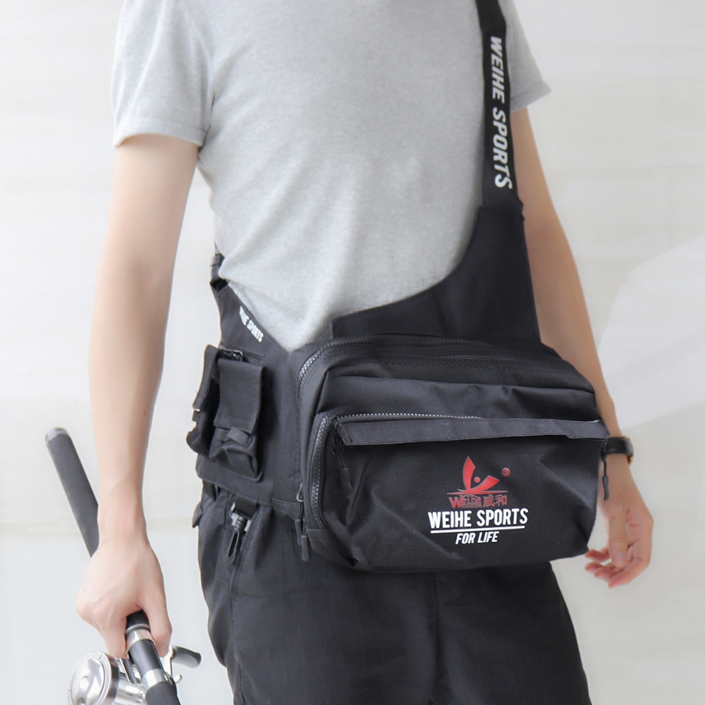 Nylon Waterproof 3-Layer Fishing Bag Multifunction... – Grandado