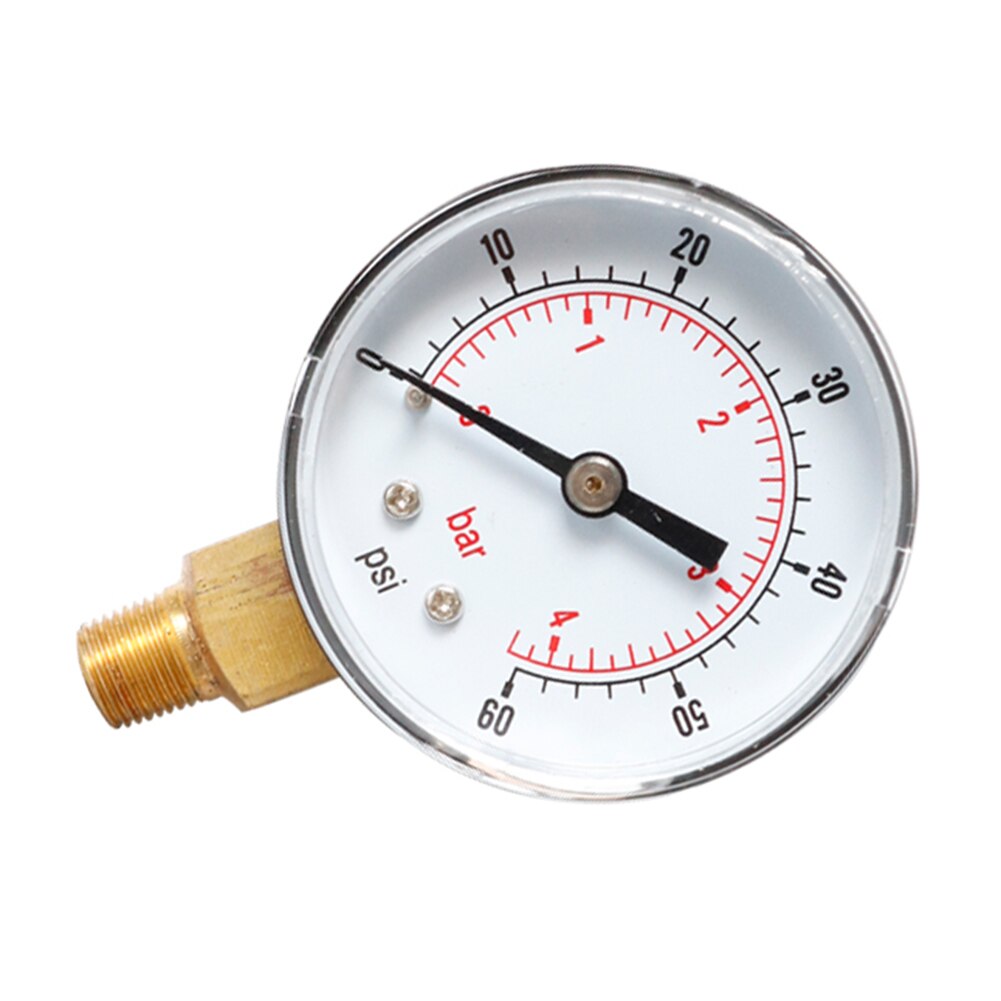 Radiale Manometer 1/8 "BSP Draad 0-60psi 0-4bar Di... – LovingPrices