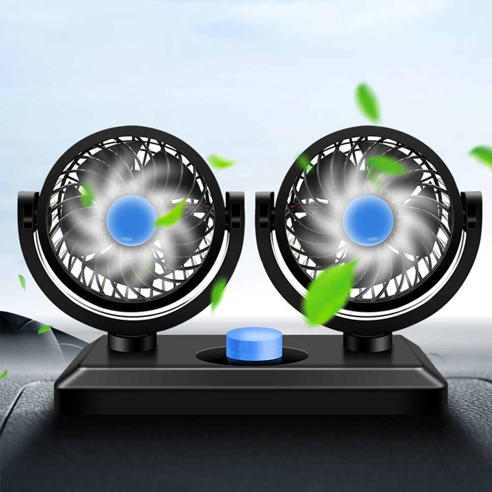 Silent 12/24V Double Head Rotating Car Vehicle Tru... – Vicedeal