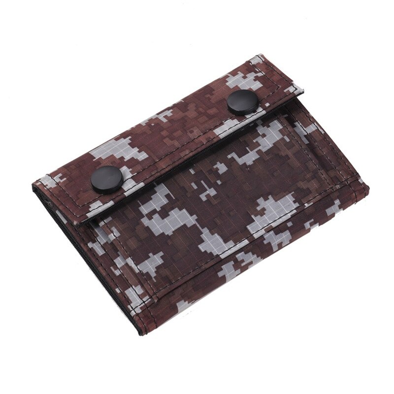 Mannen Canvas Clutch Wallet ID Bifold Camouflage C... – Vicedeal