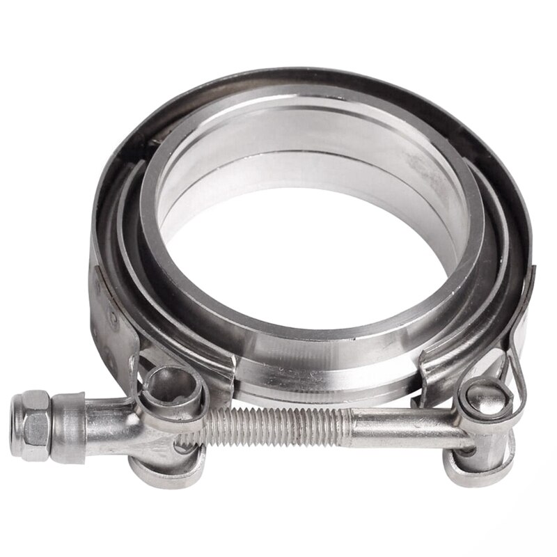 Universal 4 Inch 304 Stainless Steel V-Band Turbo ... – Grandado