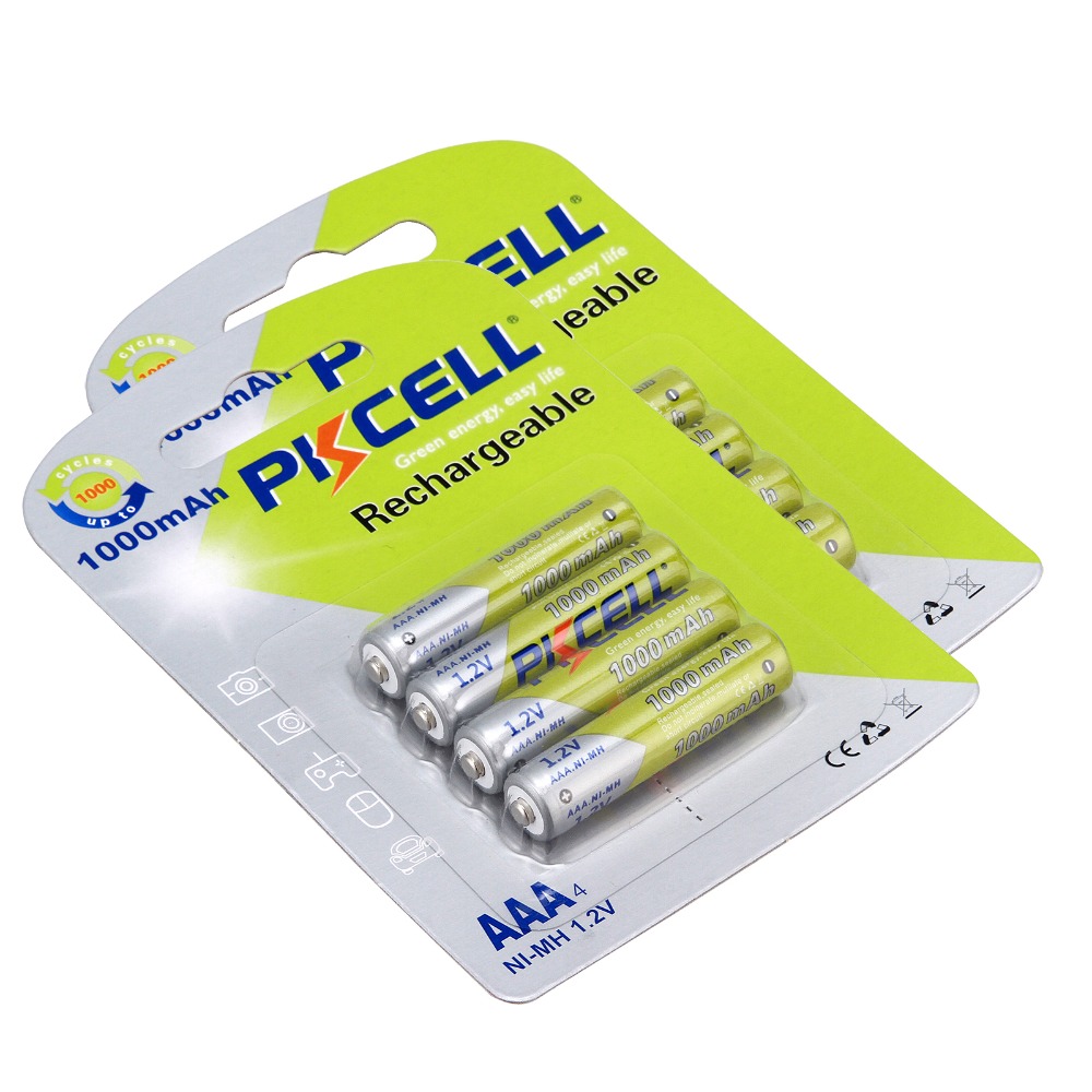 8 pièces AAA Batterie Ni-MH 1.2 V 1000 MAH AAA Bat... – Grandado