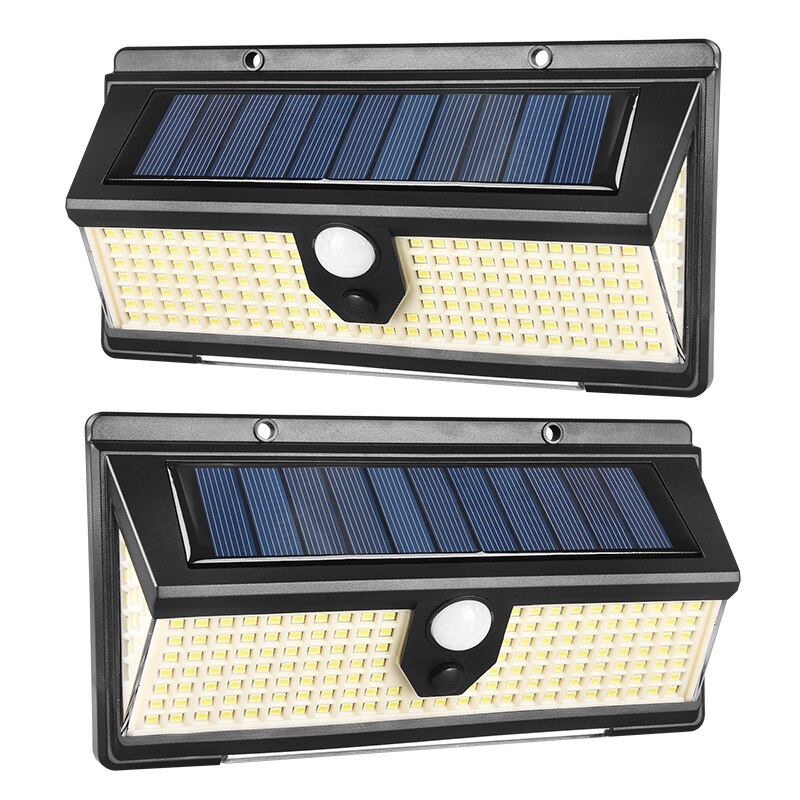 190LED Solar Wall Lamp Human Induction Light Four-... – Vicedeal