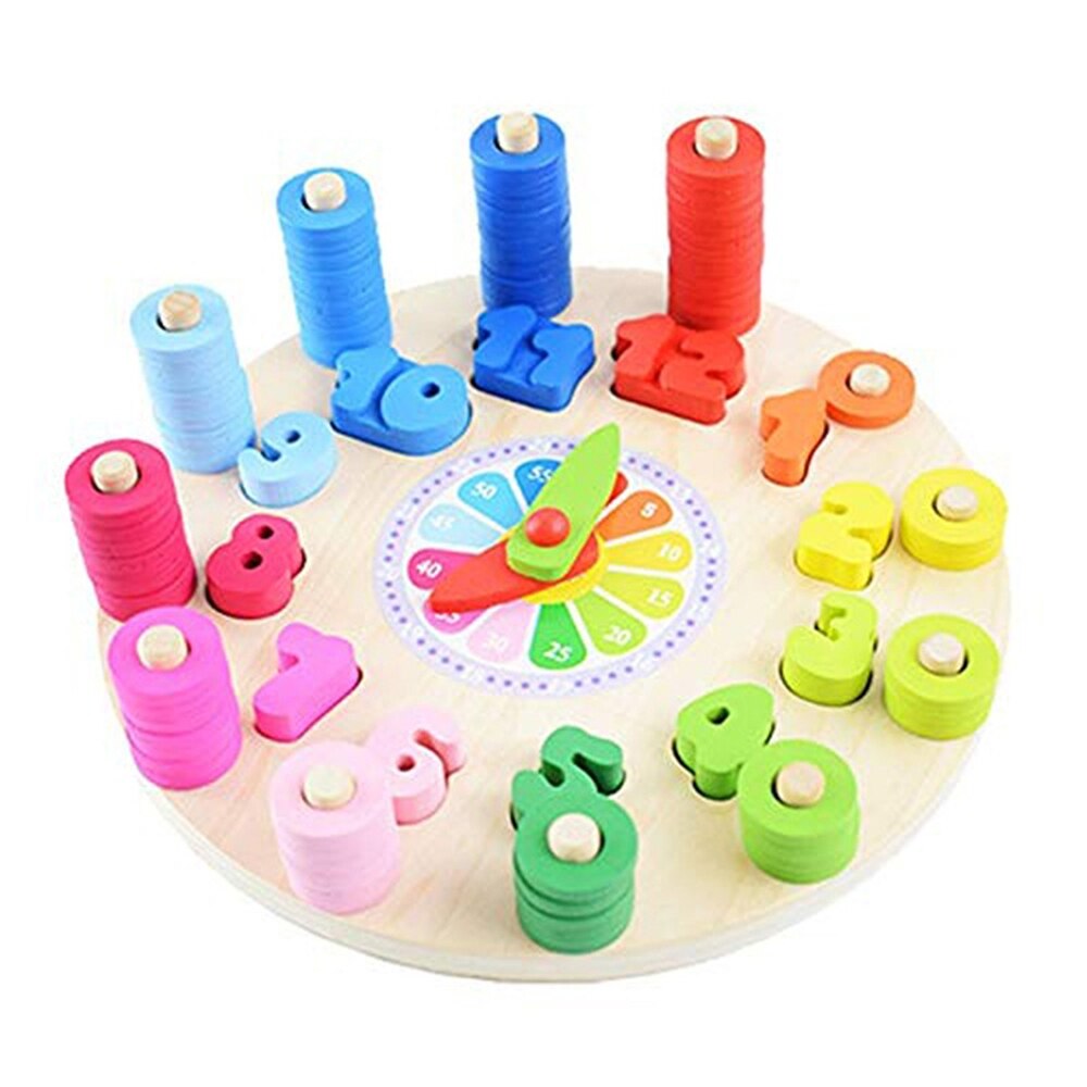 Preschool Teaching Math Toys Educational Wooden Pi... – Vicedeal