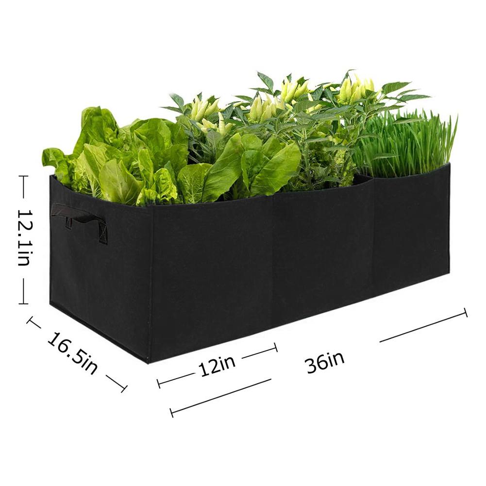 Fabric Garden Grow Bags Large Raised Planting Beds... – Grandado