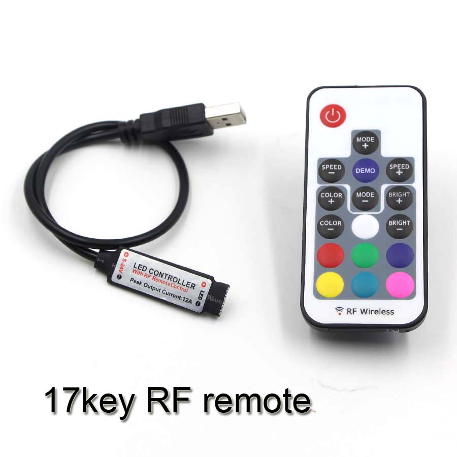 Bluetooth 4.0 USB RGB RF IR Music Remote Strip Con... – Grandado