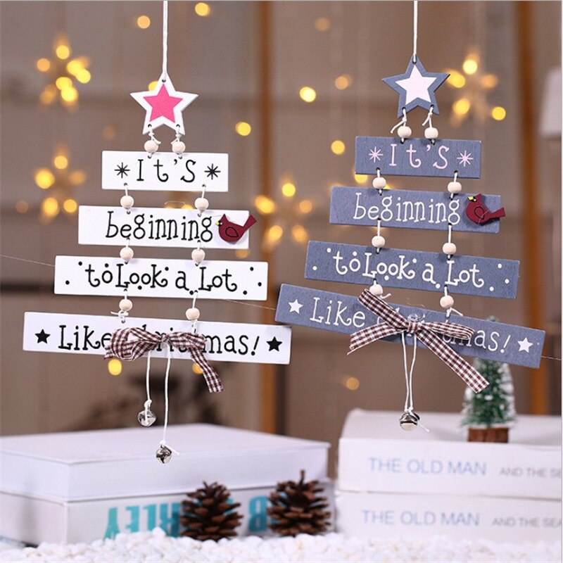 Christmas Wood Hanging Naughty or Nice Decisions F... – Grandado