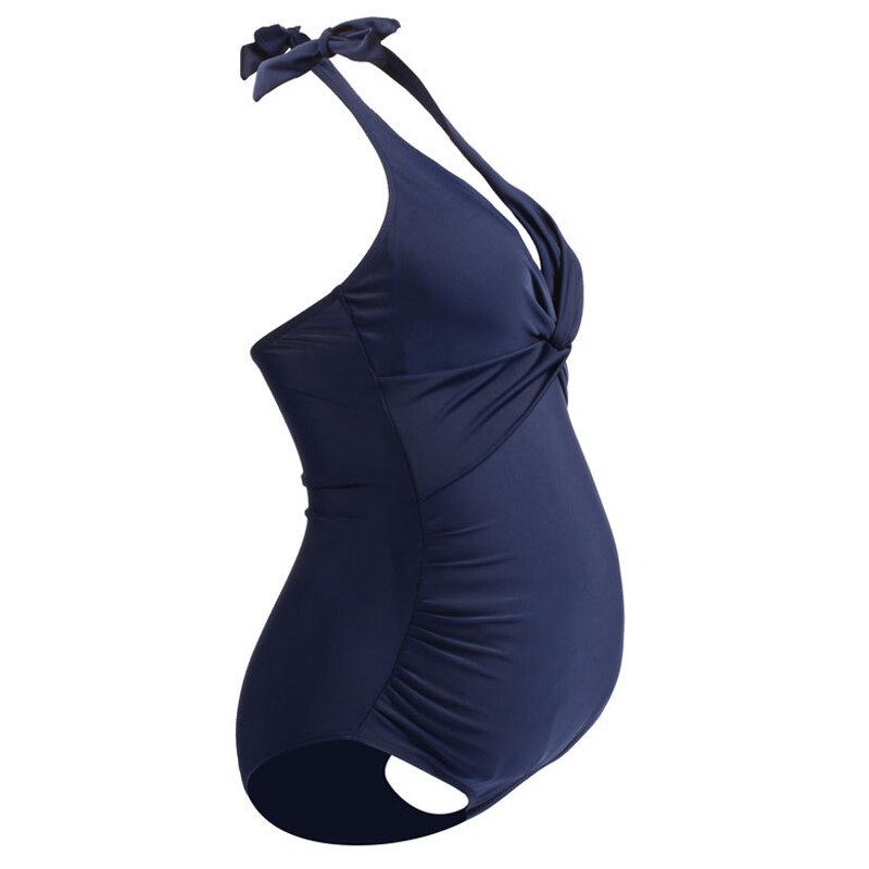 Swimsuit Pregnancy Summer Pregnant Halter Neck Mai... – Grandado