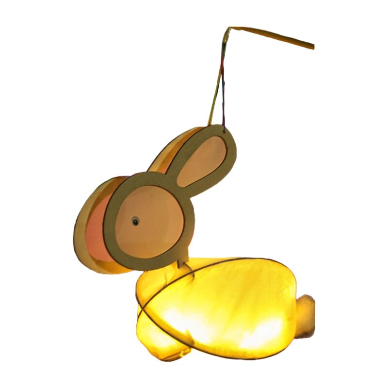 Mid-Autumn Festival DIY Handmade Wooden Rabbit Han... – Vicedeal