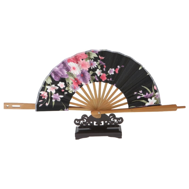 Vintage Art Style Folding Fan Stand Display Base H... – Grandado