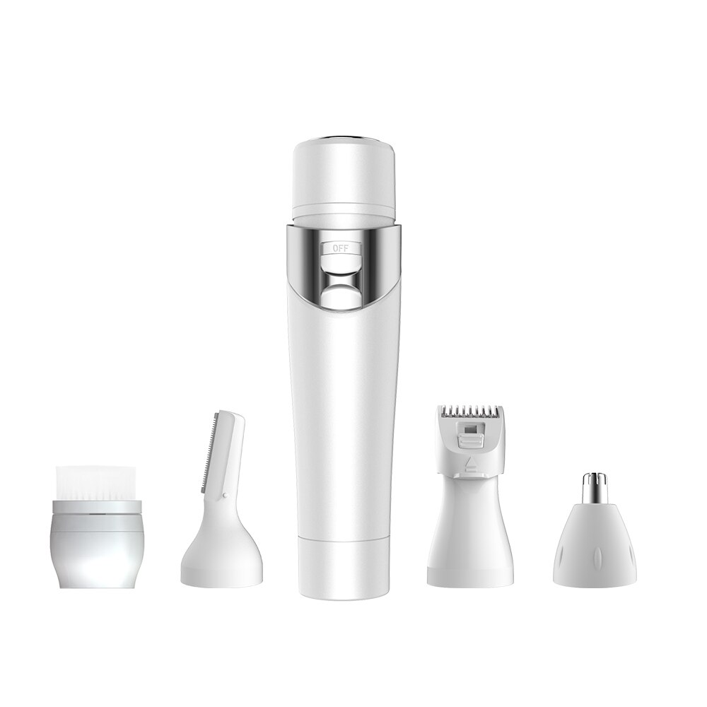 5 in 1 Womens Electric Razor Painless IPX4 Waterpr... – Grandado