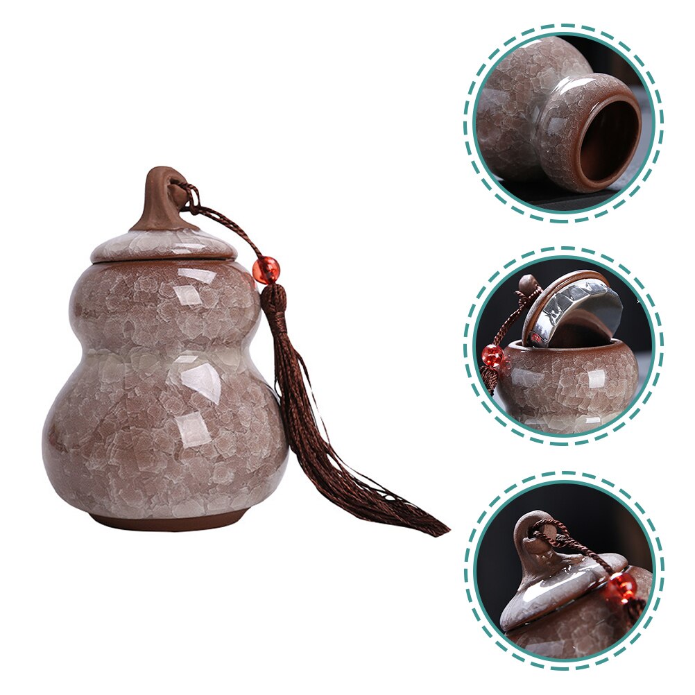 Ceramic Tea Organizer Food Storage Jar Tea Leaf Co... – Grandado