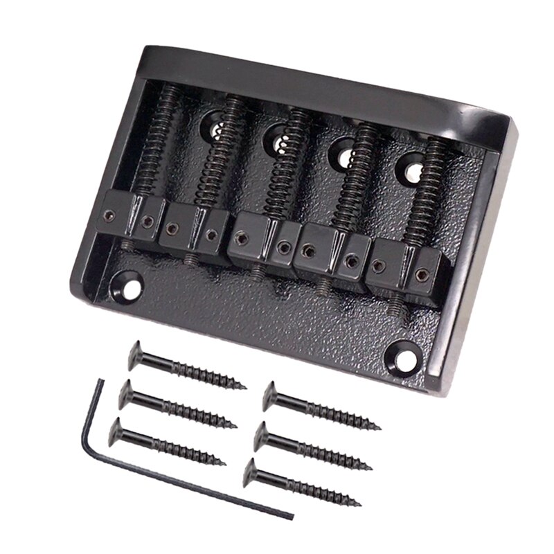 A Set 5 Strings Bass Bridge for Bass Guitar Saddle... – Grandado