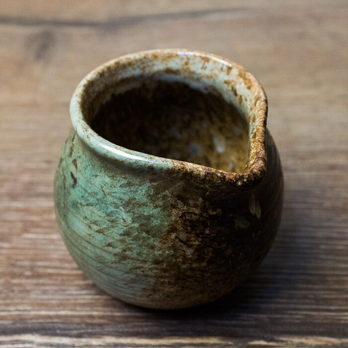 Japanese style coarse pottery tea set pure handmad... – Grandado