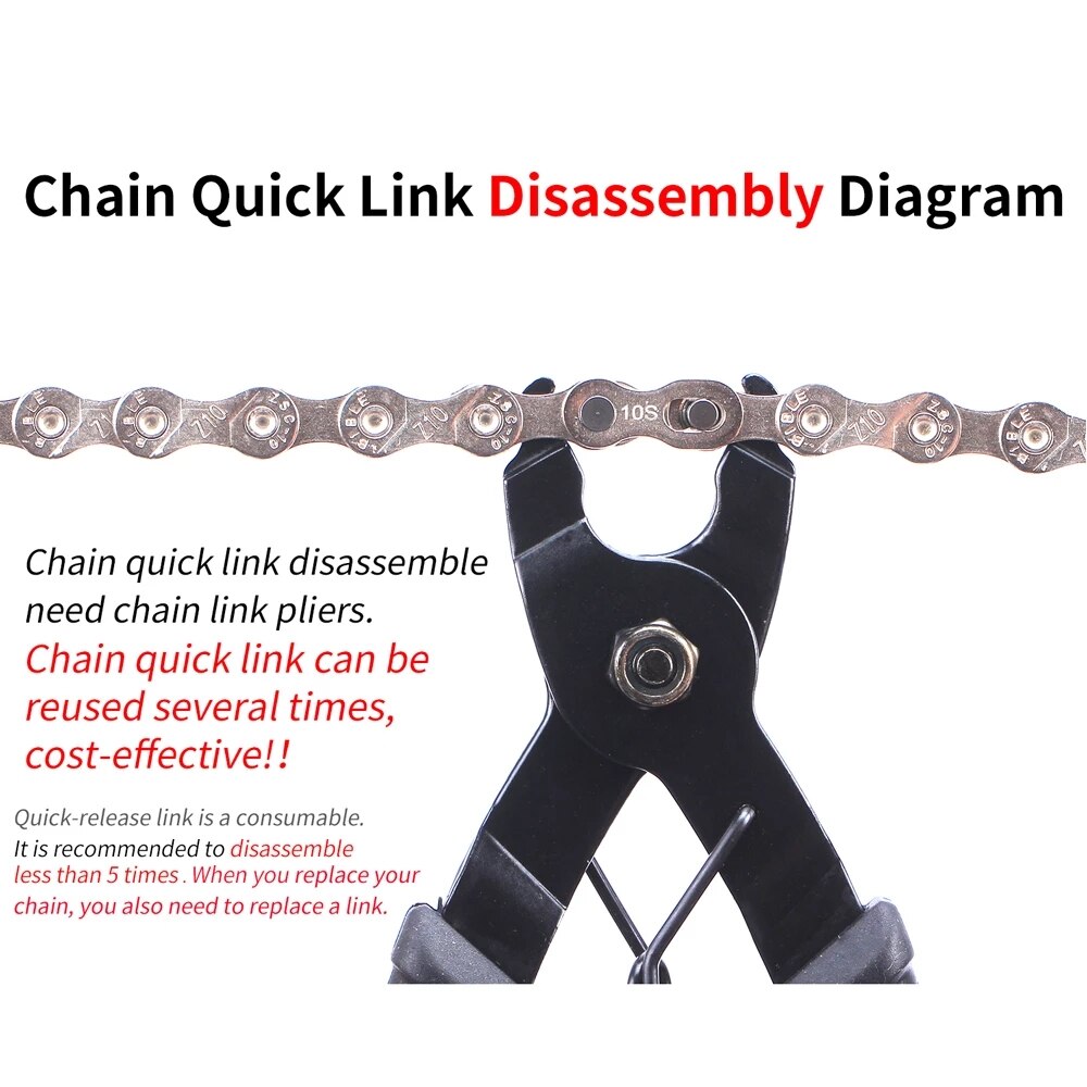 5 pairs 6/7/8/9/10/11 Speed Bike Chain Connector L... – Grandado