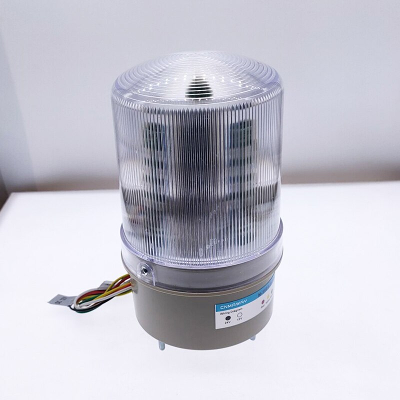 Rotating flash led 3-color yellow green red warnin... – Grandado