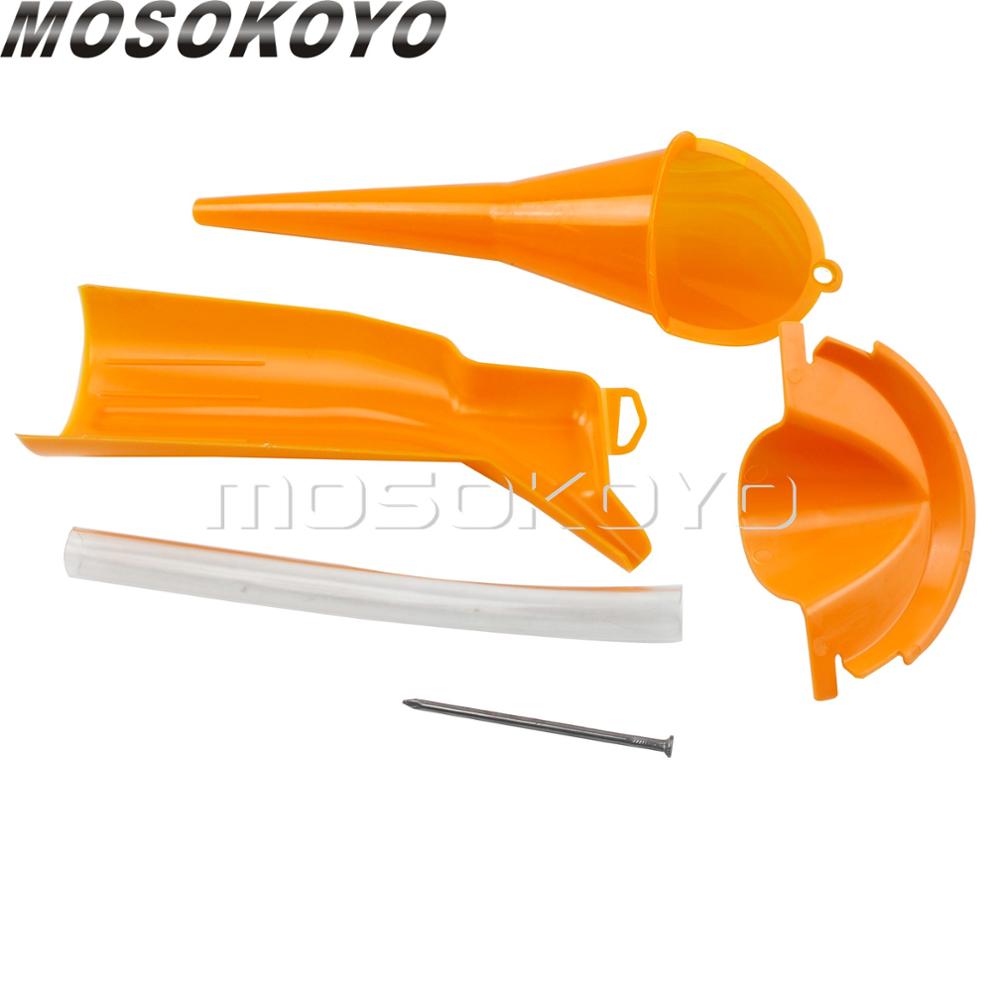 Motorcycle Oil Fill Funnel Oil Filter Funnel Catch... – Grandado