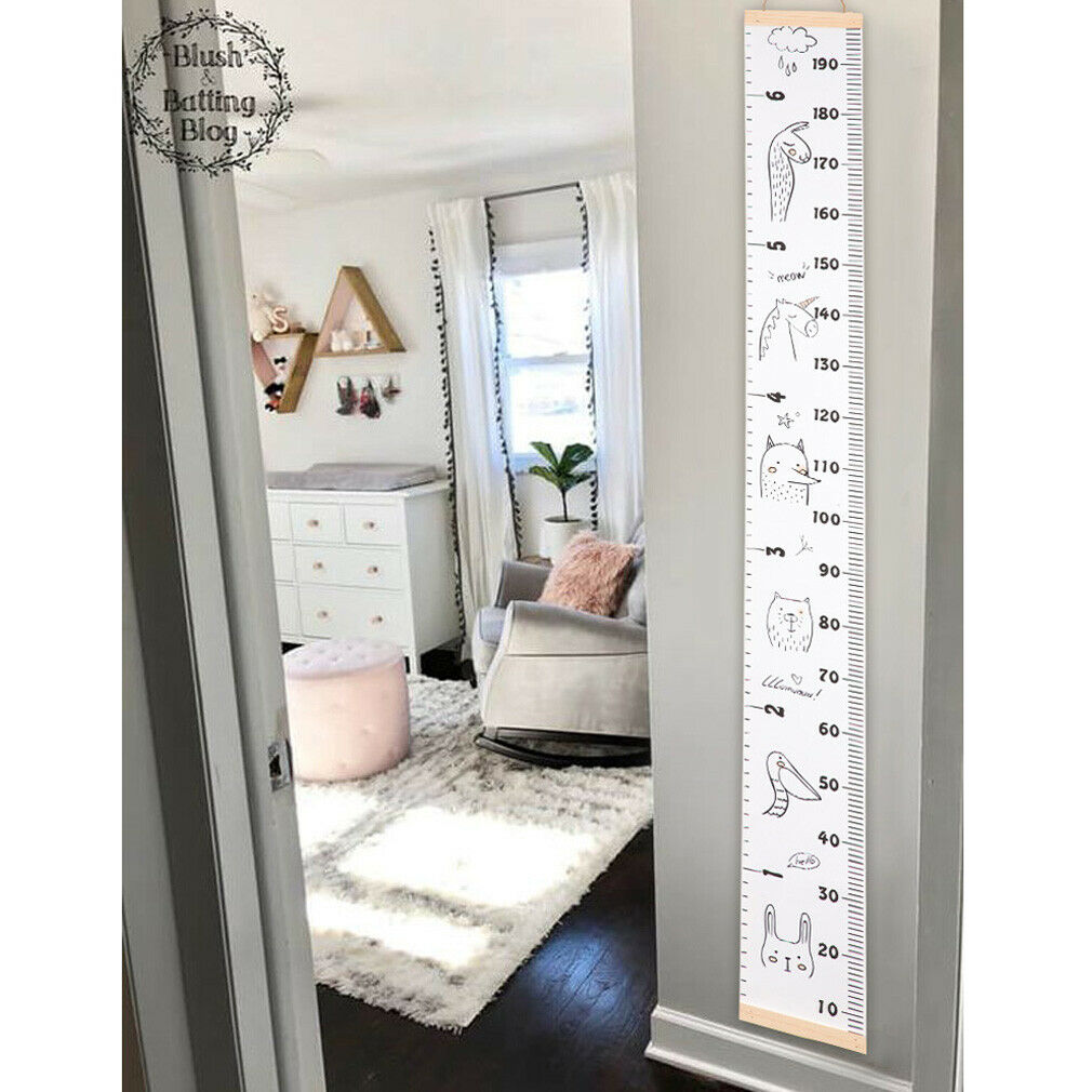 Measure Wall Stickers For Kids Room Height Chart R... – Grandado