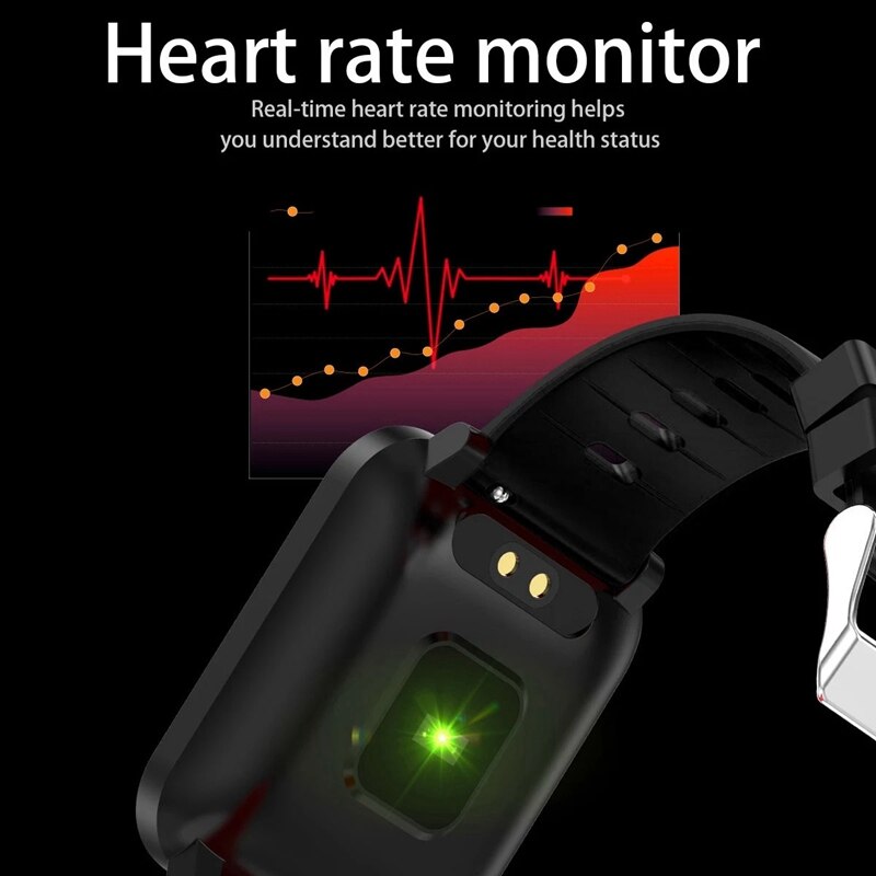 K10 PLUS Smart Bracelet 1.3-Inch Square Face Smart... – Grandado