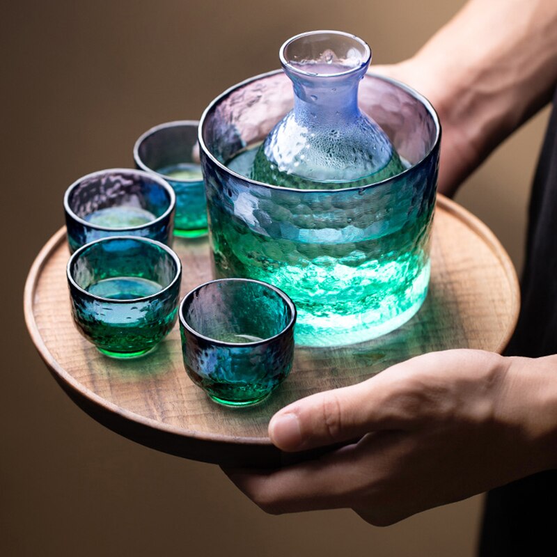 Wine Glasses Hammer Glass Wine Warmer Japanese Sak... – Vicedeal