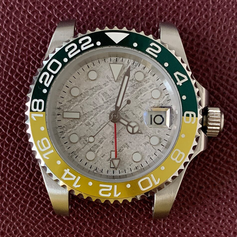 Watch accessories modified GMT Pearl 3804 automati... – Vicedeal