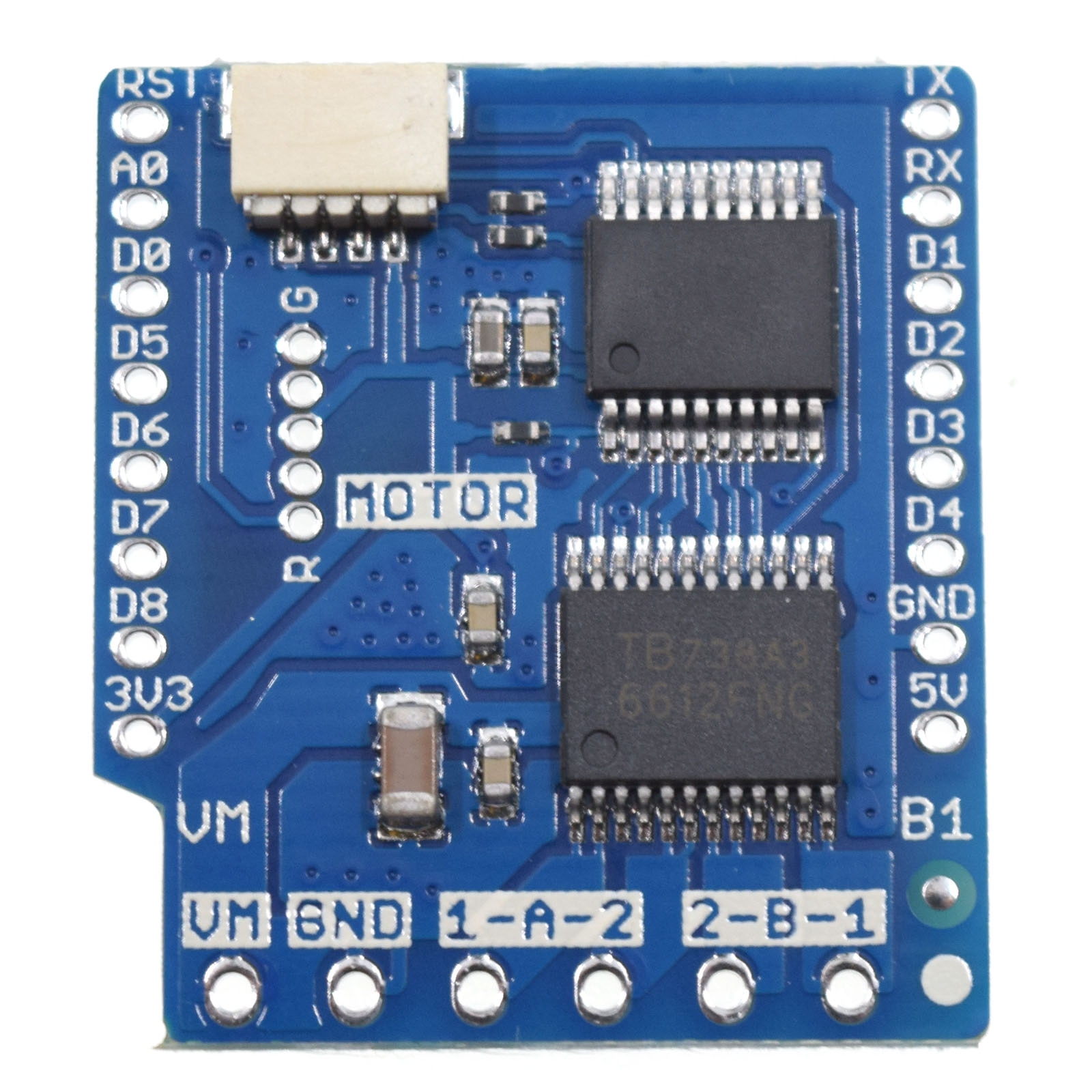 Motor Shield v2.0.0 For LOLIN (WEMOS) D1 mini I2C ... – Grandado