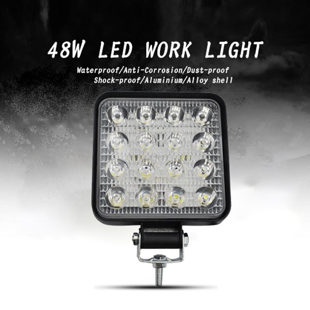 Automotive led work light 48W wild car light engin... – Grandado