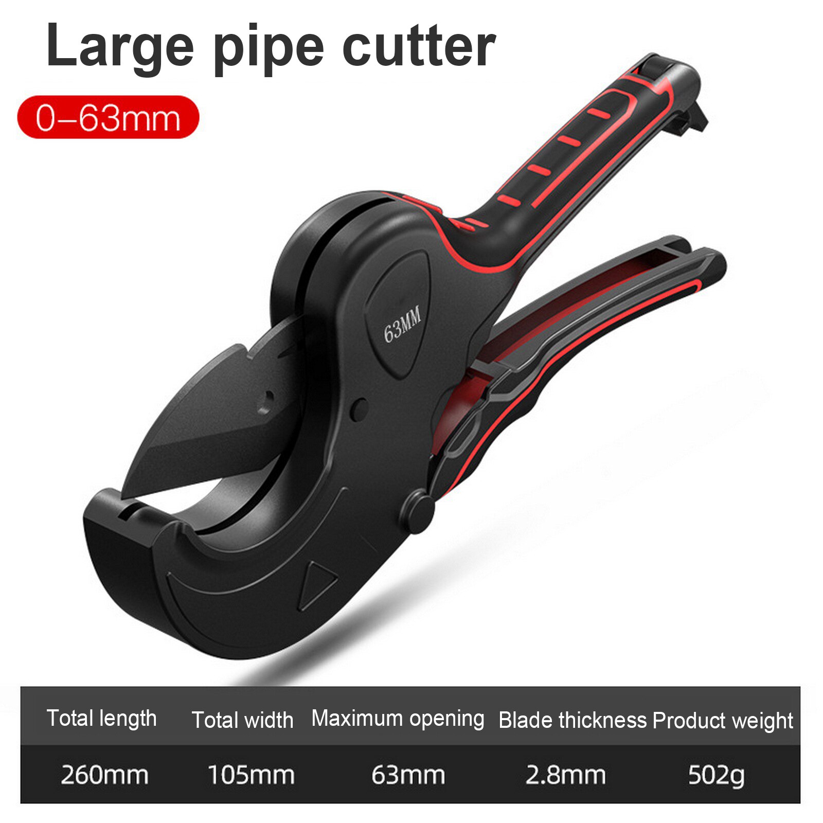 Pipe Cutter 32-75MM Cutter PPR Pipe Tube Cutter Sc... – Grandado