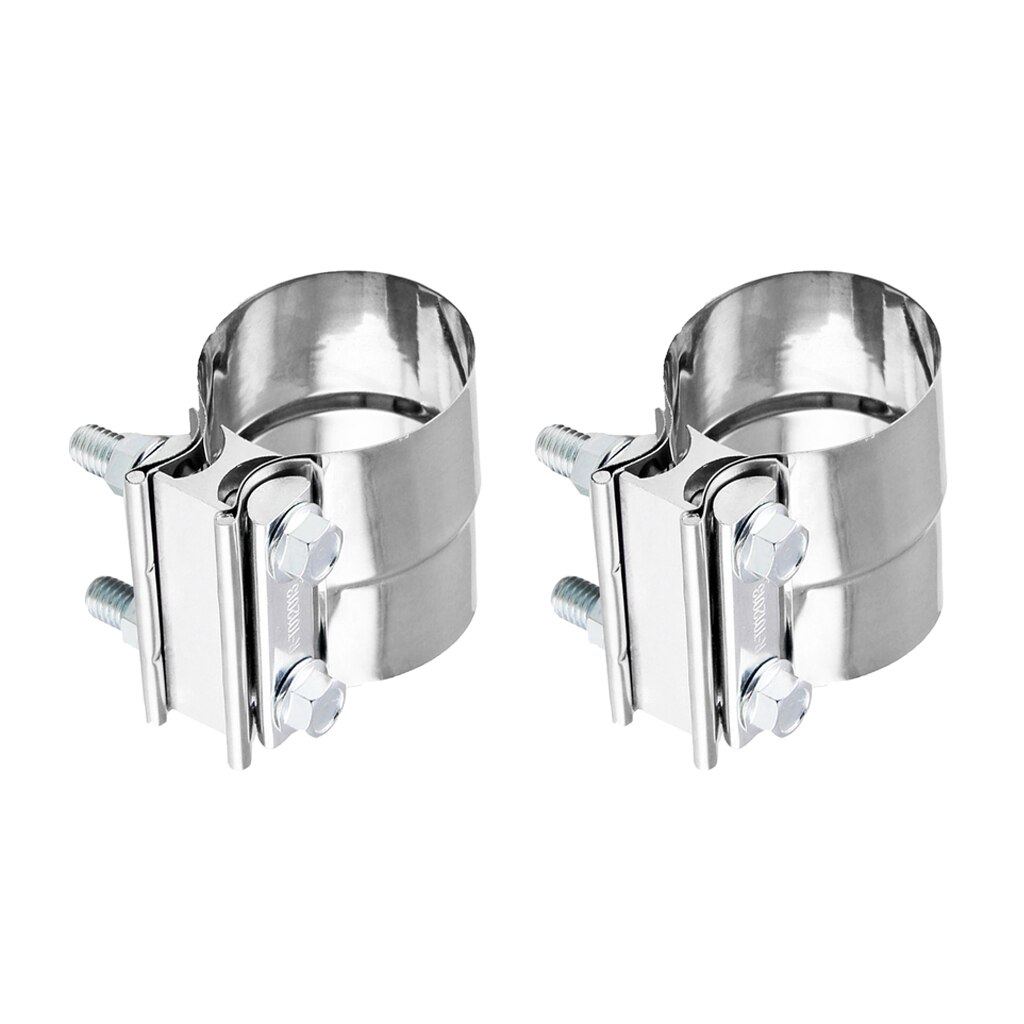OD 2.25”/2.5"Exhaust Pipe Clamp Butt Joint Exhaust... – Vicedeal
