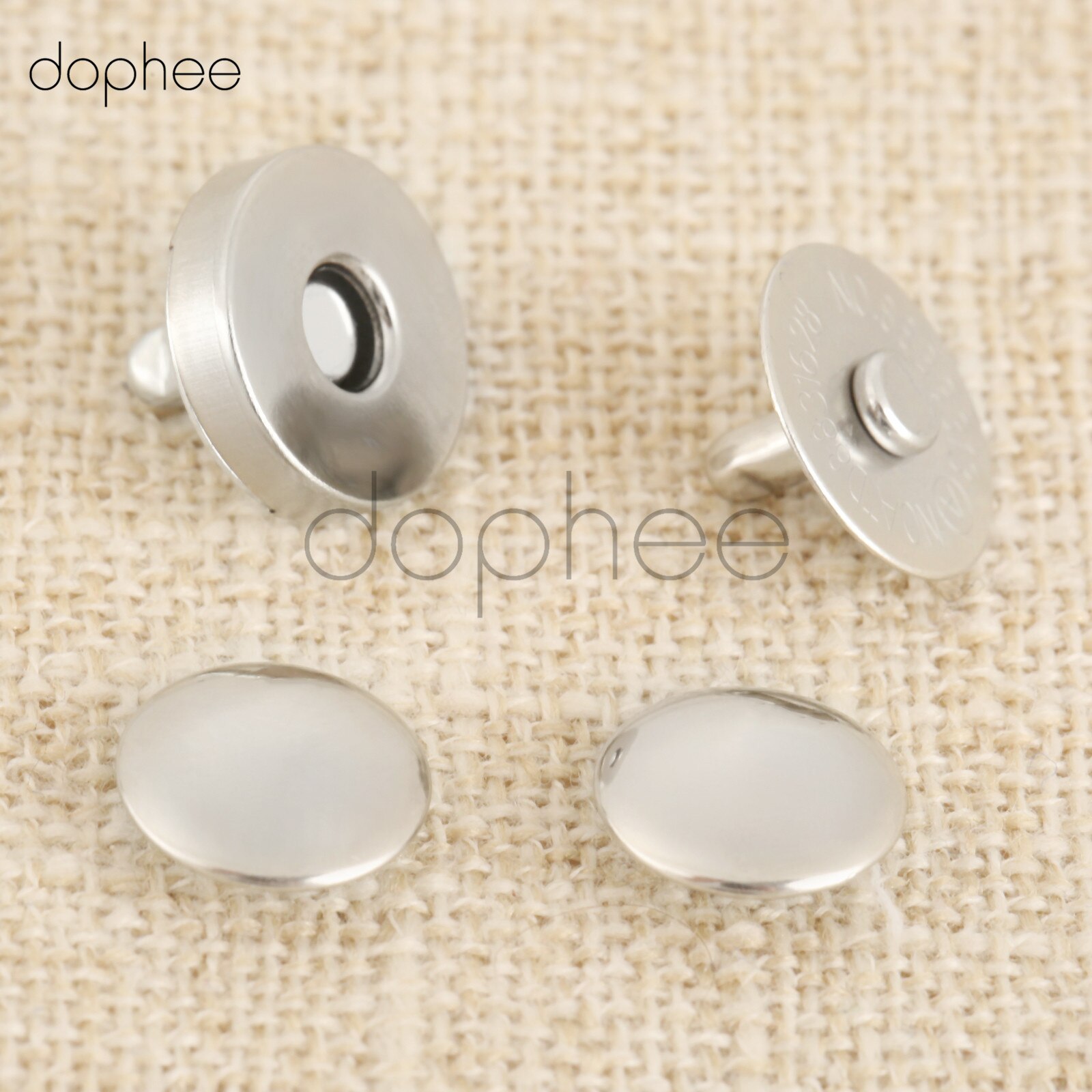 Dophee 10 stuks 14/18mm Magnetische Snap Klinknage... – Grandado