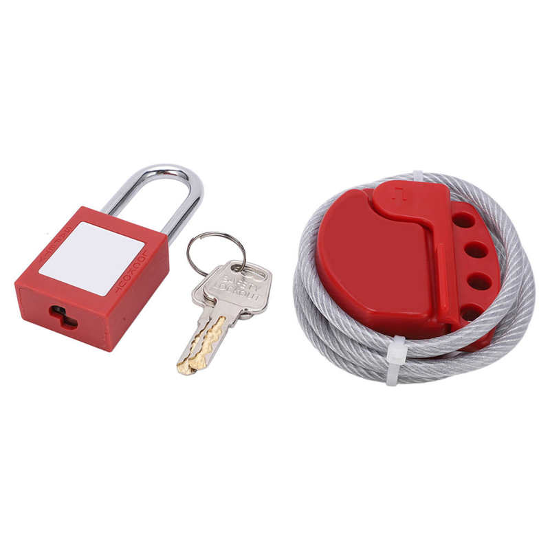 Stalen Kabel Lock Rvs Veiligheid Kabelslot Voor In... – Vicedeal