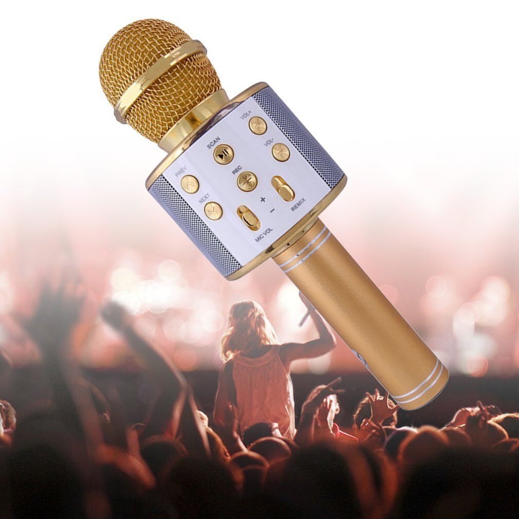 Portable Size WS858 Wireless Bluetooth Microphone ... – Grandado