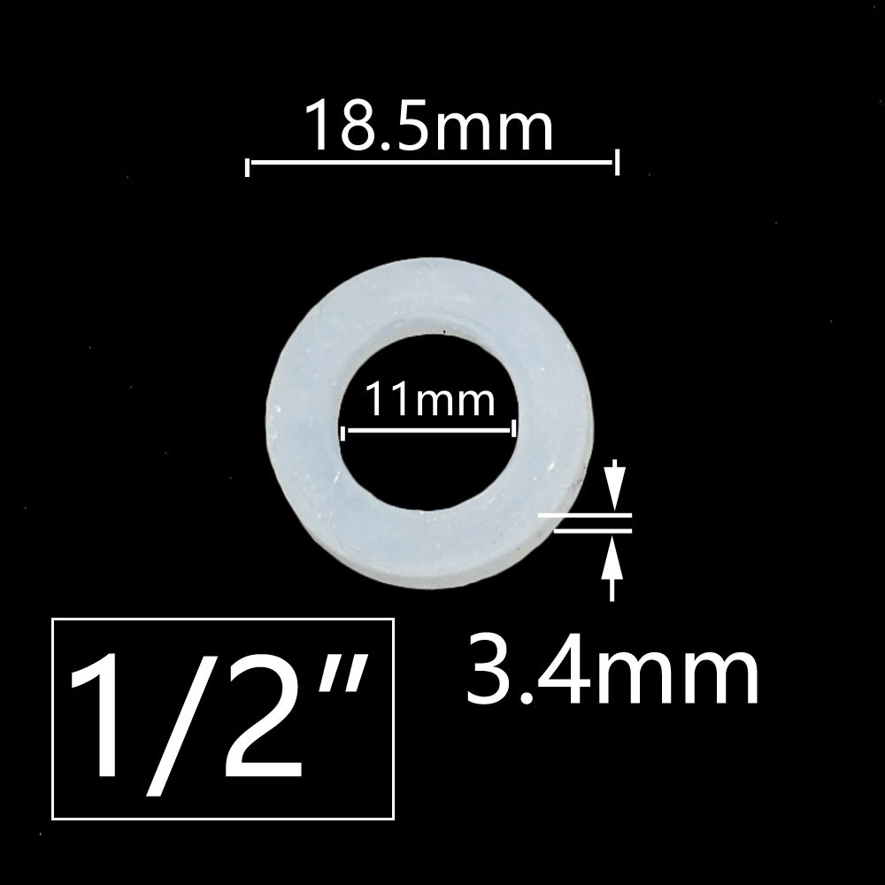 1/2" 3/4" 1" Silica Gel Seal Ring Water Lock Rubbe... – Grandado