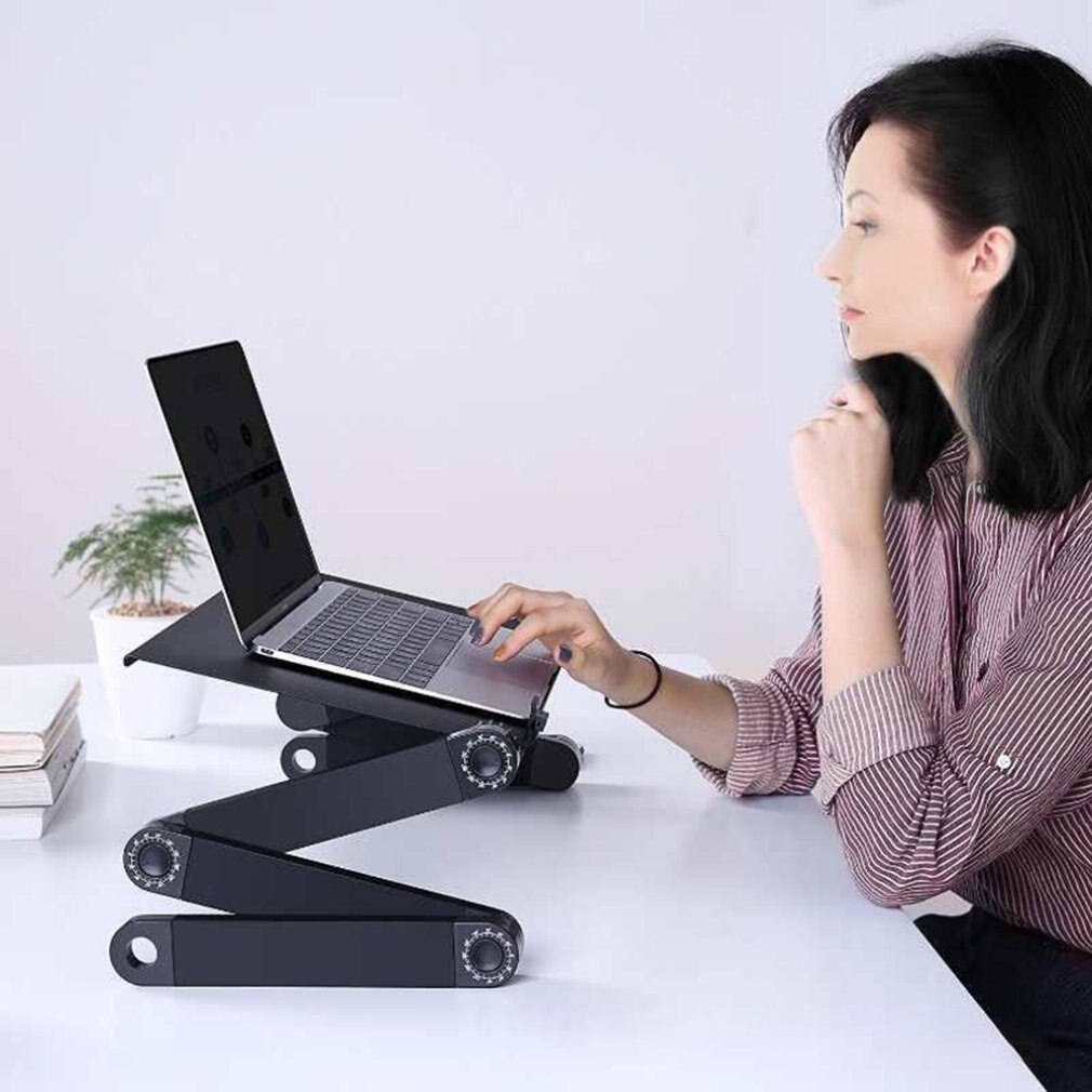Aluminum Alloy Adjustable Laptop Table Portable Fo... – Grandado