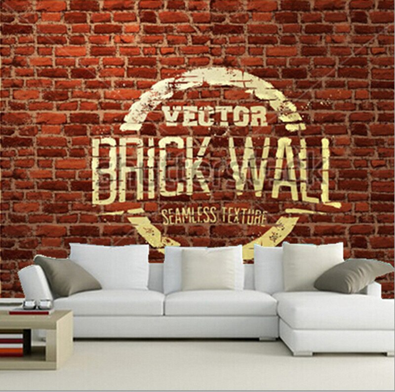Custom 3d muurschilderingen, Bakstenen muur patroo... – Grandado