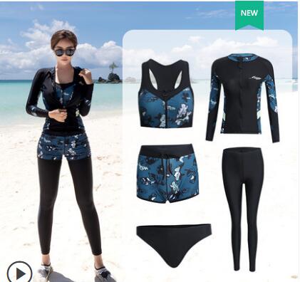 Korean style Matching couples snorkelling swimsuit... – Grandado