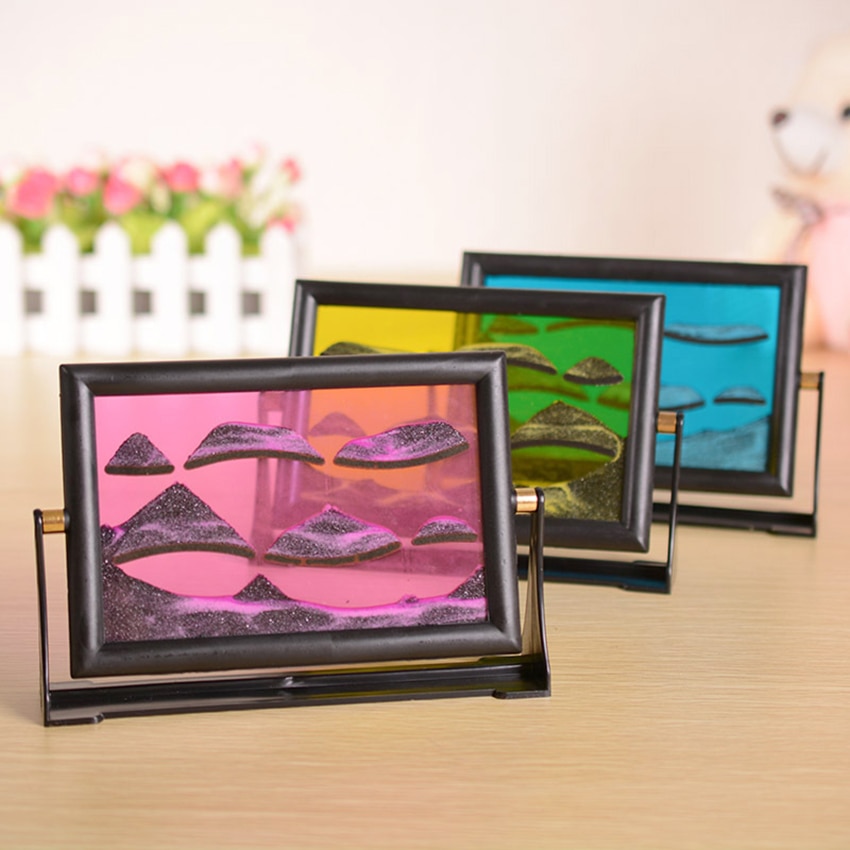 3D Sand Painting Hourglass Colorful Landscape Sand... – Vicedeal