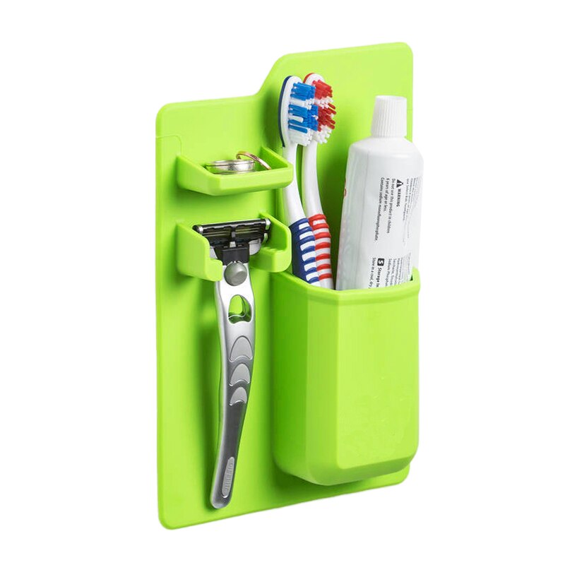 Bathroom Silicone Toothbrush Toothpaste Storage Bo... – Grandado