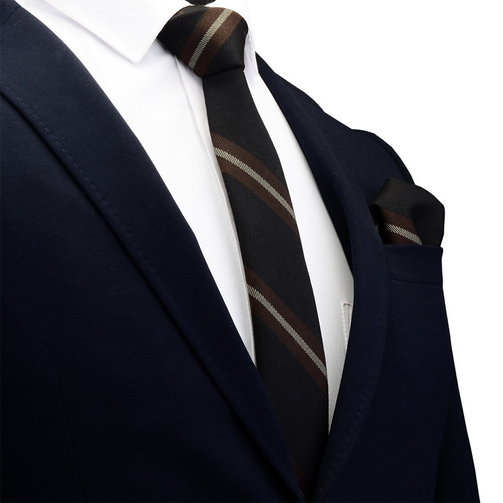 Slim Mens Ties Cotton Necktie for Men Causal Skinn... – Vicedeal