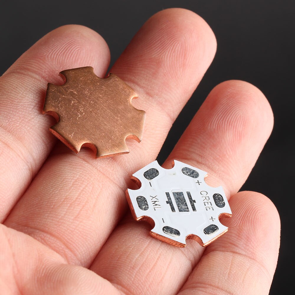 20mm*1.6mm DTP copper plate for CREE XML XML2 XMK – Vicedeal