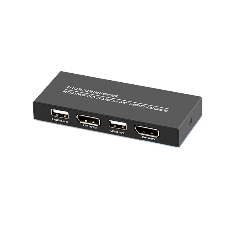2 Port Displayport Kvm Switch Hd 2 In 1 Out Dp Swi Grandado