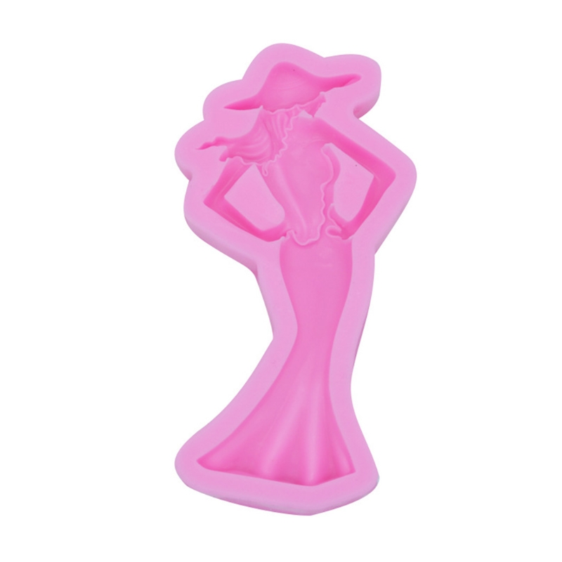 3D Girl Silicone Mold Cake Chocolate Making Soap M... – Grandado